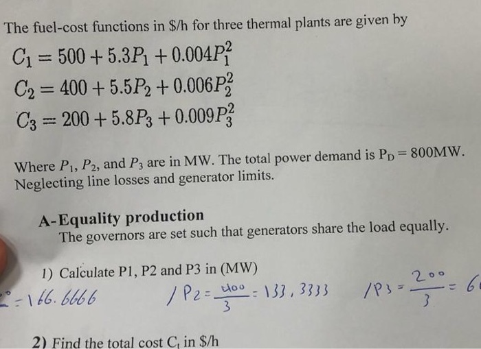 Solved B-Inequality production Determine the optimal | Chegg.com