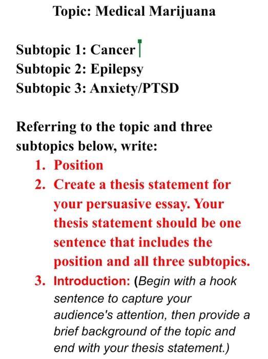 Solved Subtopic 1: Cancer \\( \\rceil \\) Subtopic 2: | Chegg.com