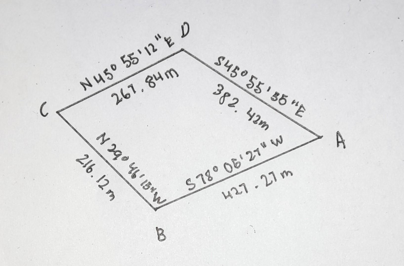 Solved Find the area COMPUTE FOR THE AREA OF THE | Chegg.com
