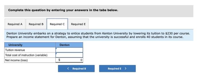 Solved Problem 11-26A (Algo) Effects of fixed and variable | Chegg.com