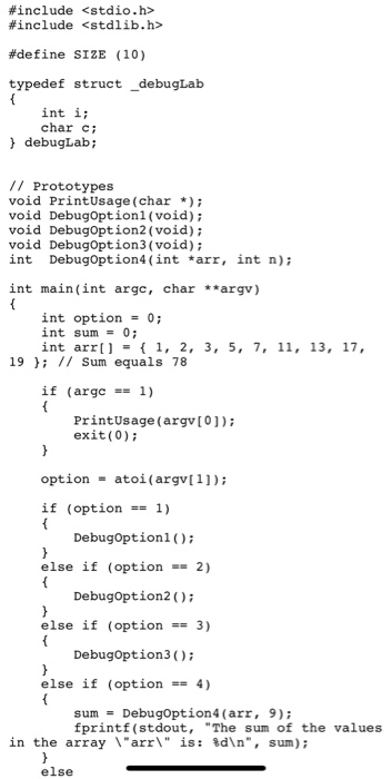 Conditional Breakpoints Hopefully by now, you are | Chegg.com