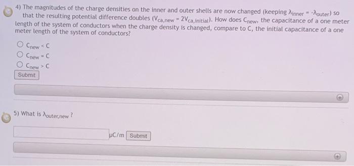 Solved Concentric Cylindrical Conducting Shells 1 2 3 4 5 6 | Chegg.com