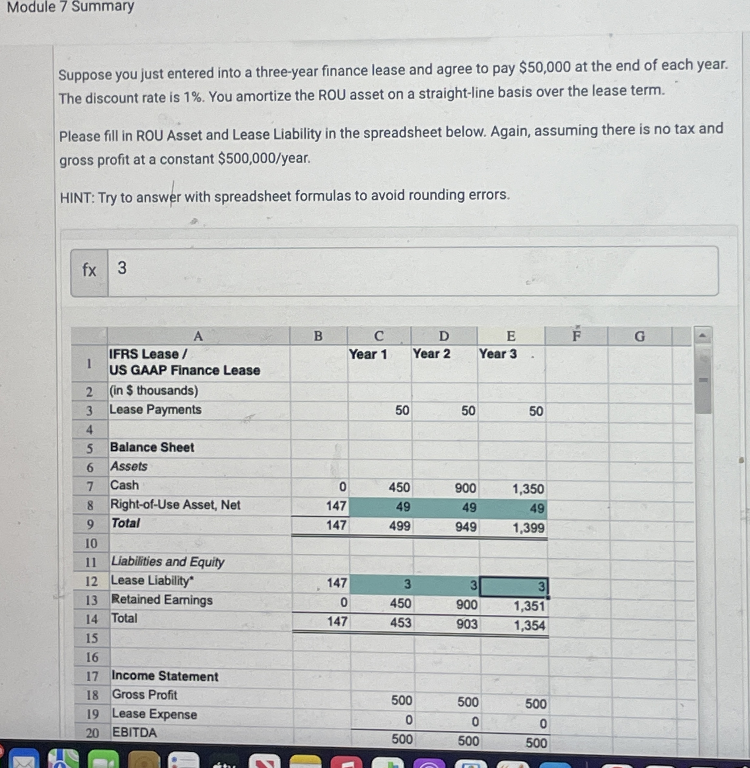 Solved Module 7 ﻿SummarySuppose you just entered into a | Chegg.com