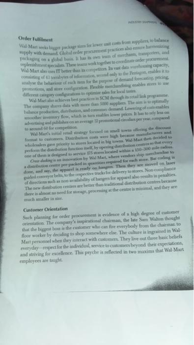 Solved subject: operation and production managment. | Chegg.com