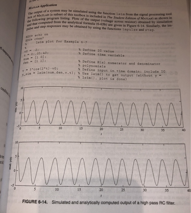 Solved 6-7 MATLABwhat is the correct code for this example? | Chegg.com