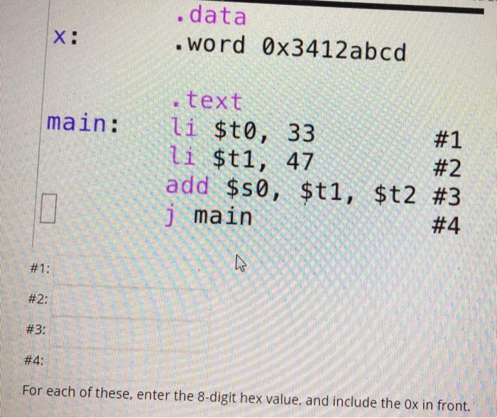 Solved load the code into QTSPIM and then enter the machine | Chegg.com