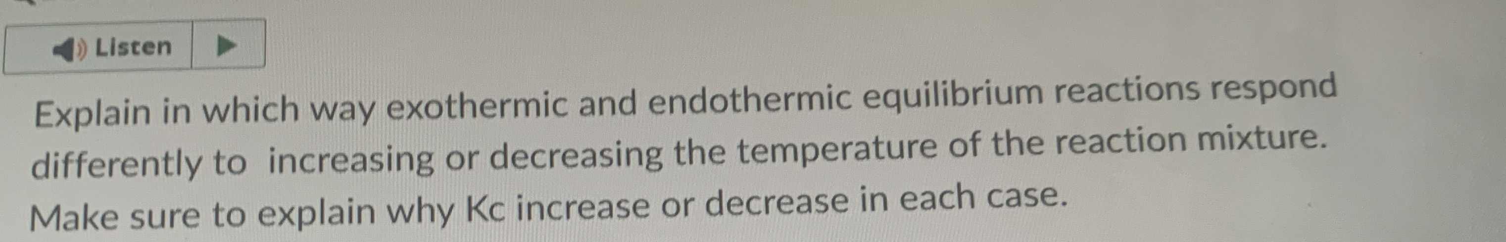 Solved Explain in which way exothermic and endothermic | Chegg.com