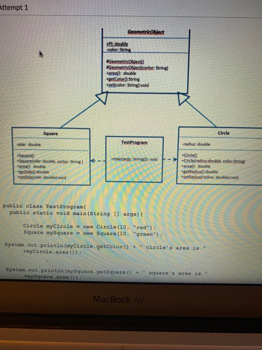 Solved How many methods are effectively present in class C? | Chegg.com