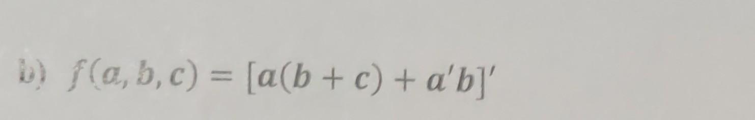 Solved (16 points) Simplify the following functions to the | Chegg.com