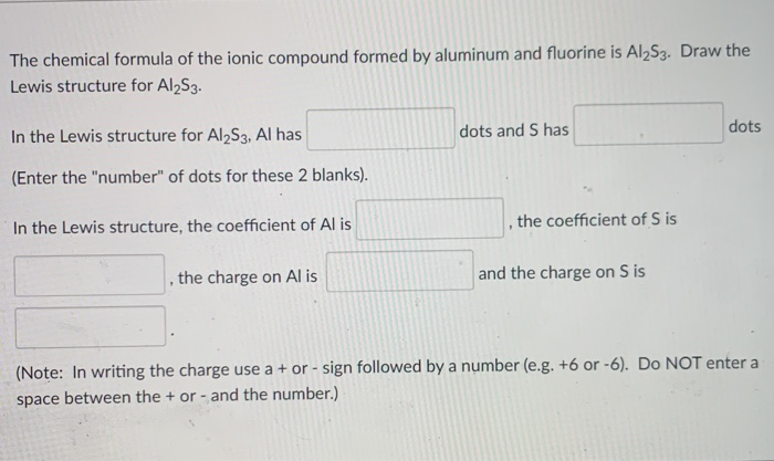 Solved The chemical formula of the ionic compound formed by | Chegg.com