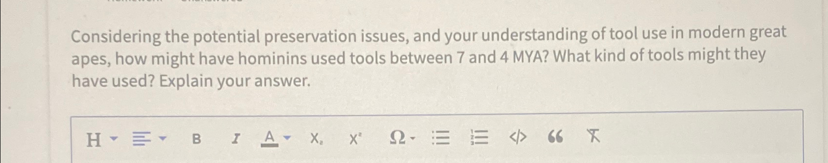 Solved Considering the potential preservation issues, and | Chegg.com