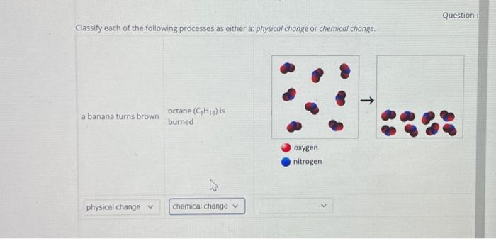 Solved Classify each of the following processes as either a: | Chegg.com
