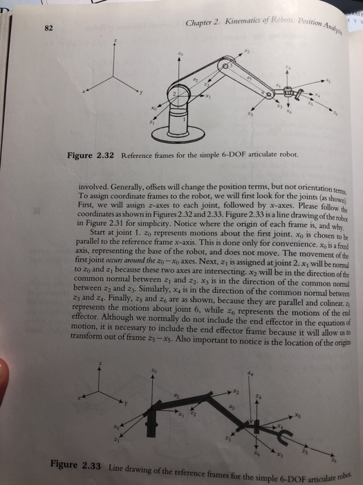 Solve the Robo (Refer: Example 2.25-page 81; and | Chegg.com