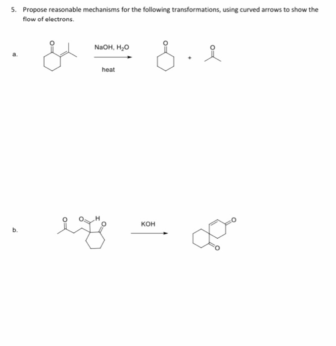 Solved Propose a reasonable mechanism for the following | Chegg.com