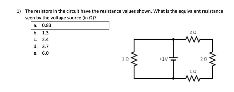 Solved The resistors in the circuit have the resistance | Chegg.com