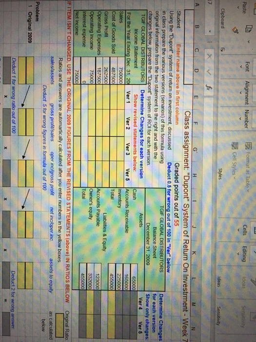 Solved Font Paste Format as Table Alignment Number Cells | Chegg.com