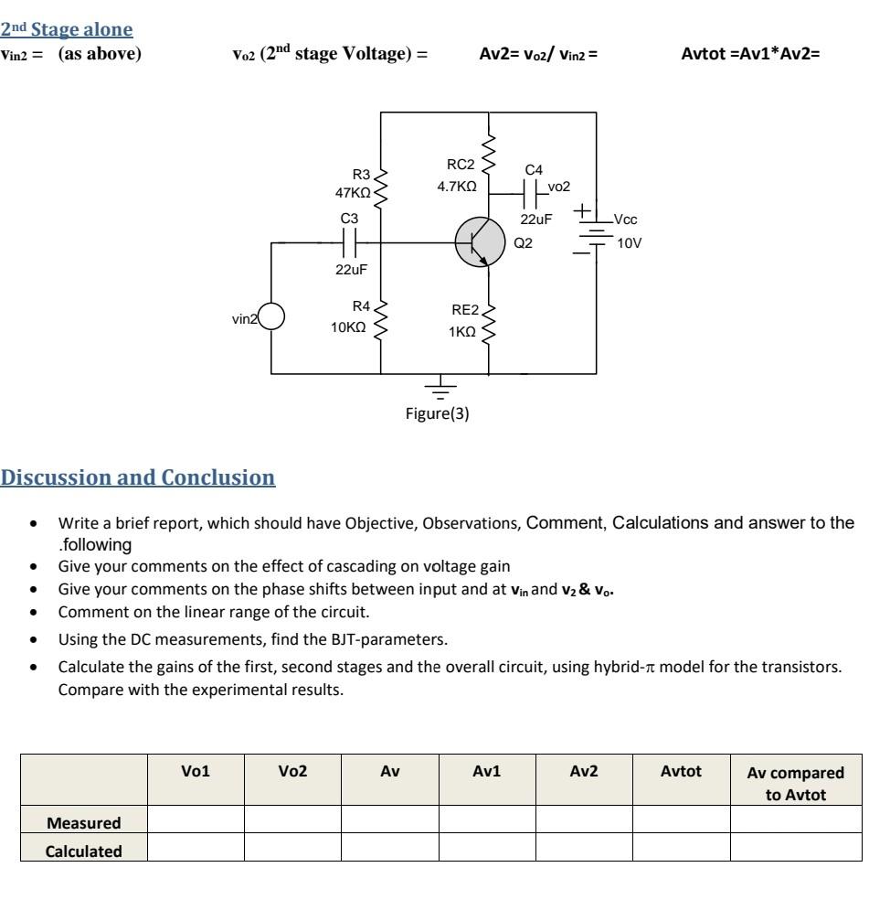 Circuit Diagram RC1 4.7ΚΩ R1 47ΚΩ RC2 4.7ΚΩ C3 *** HH | Chegg.com
