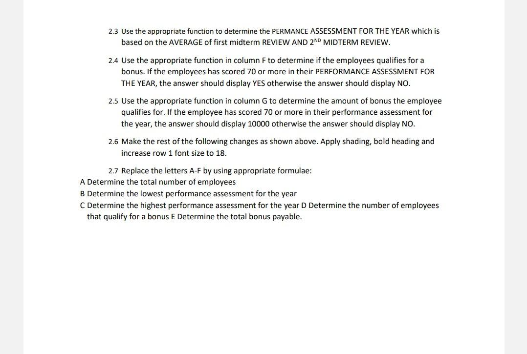 1. Create the following spreadsheet and save it as | Chegg.com