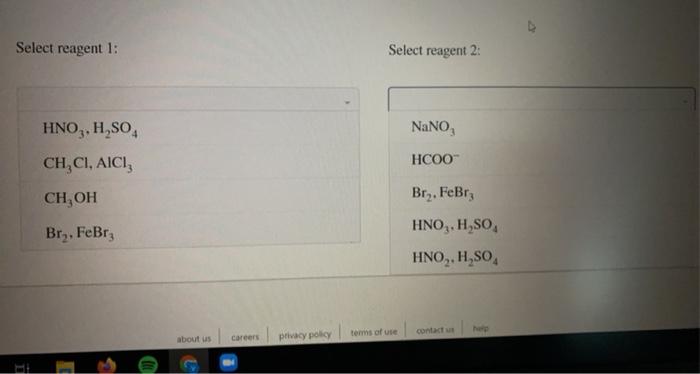 Solved estion 27 of 28 > In each reaction box, select the | Chegg.com Solved estion 27 of 28 > In each reaction box, select the | Chegg.com