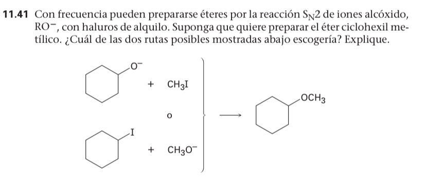 Solved Con frecuencia pueden prepararse éteres por la | Chegg.com