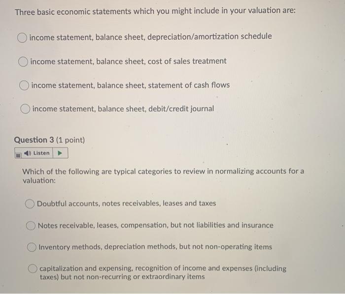 Solved Three basic economic statements which you might | Chegg.com