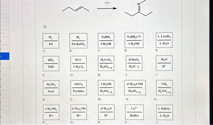 Solved Using reagents shown below, propose a multi-step | Chegg.com