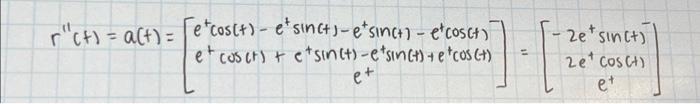Solved how do i decompose this acceleration vector to its | Chegg.com