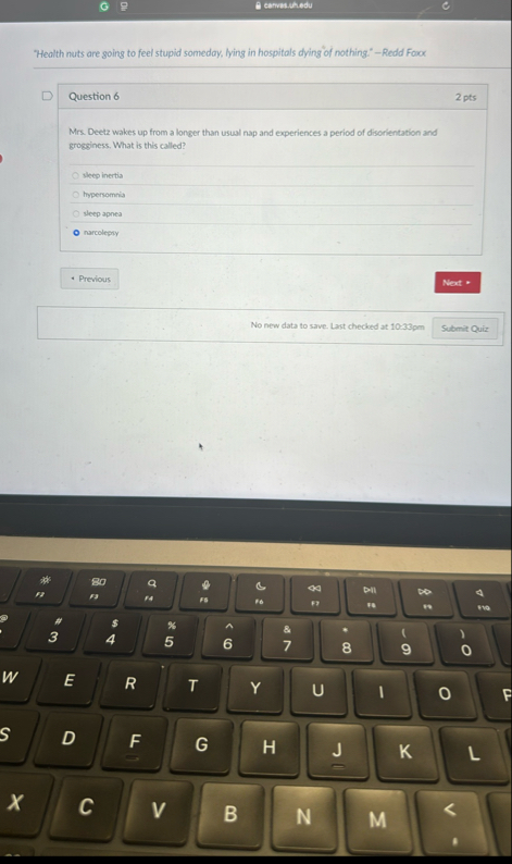 Solved enwhechedu"Health nuts are going to feel stupid | Chegg.com