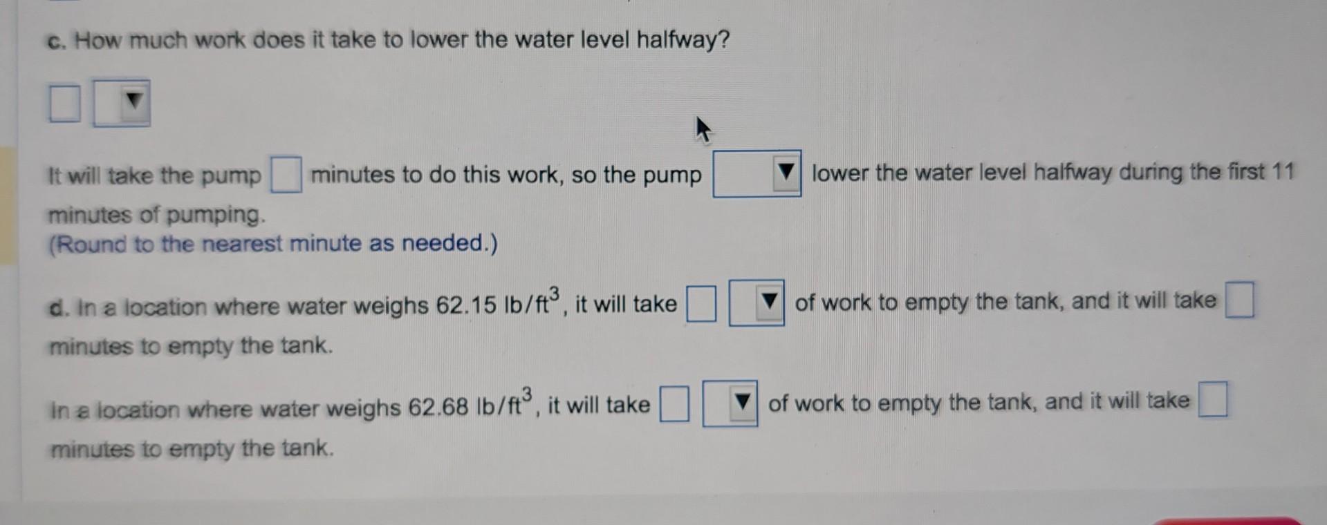 Solved The rectangular tank shown here, with its top at | Chegg.com