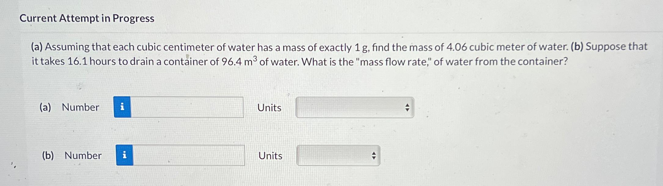 Solved Current Attempt in Progress(a) ﻿Assuming that each | Chegg.com