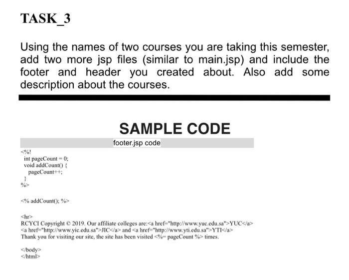 Solved The Following Jsp Code Will Create An Excel Sheet 