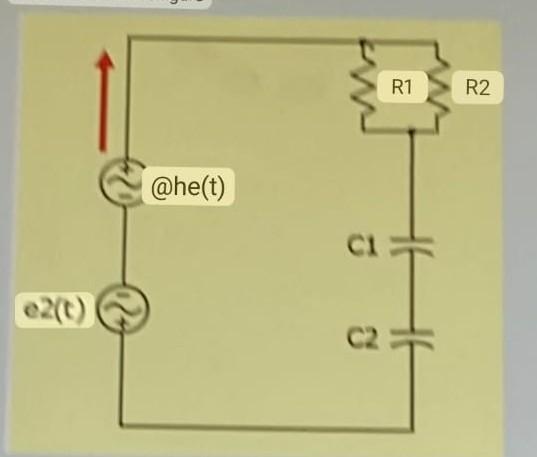 Solved ℓ1(τ)=E1⋅2⋅cos(ωτ)e2(T)=E2⋅2cos(WT+E2 AHSE) | Chegg.com