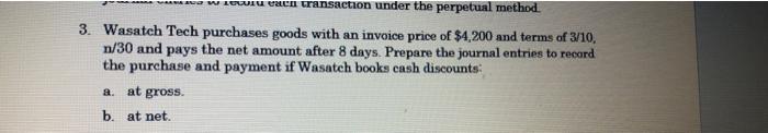 Solved Mastering Inventory Section 2 INVENTORY RECORDKEEPING | Chegg.com
