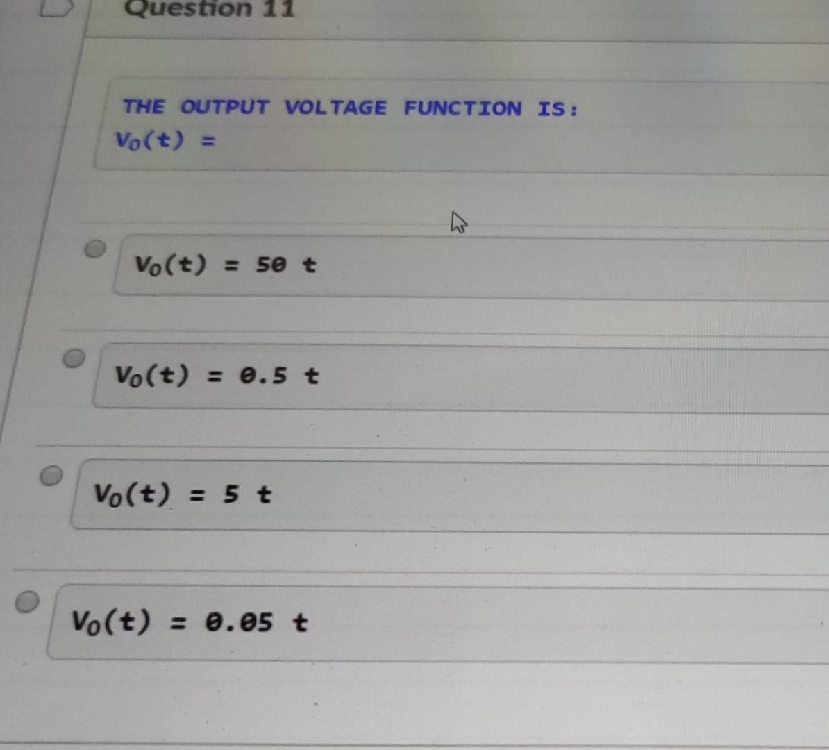 Solved an integrator to produce a changing output voltage by | Chegg.com