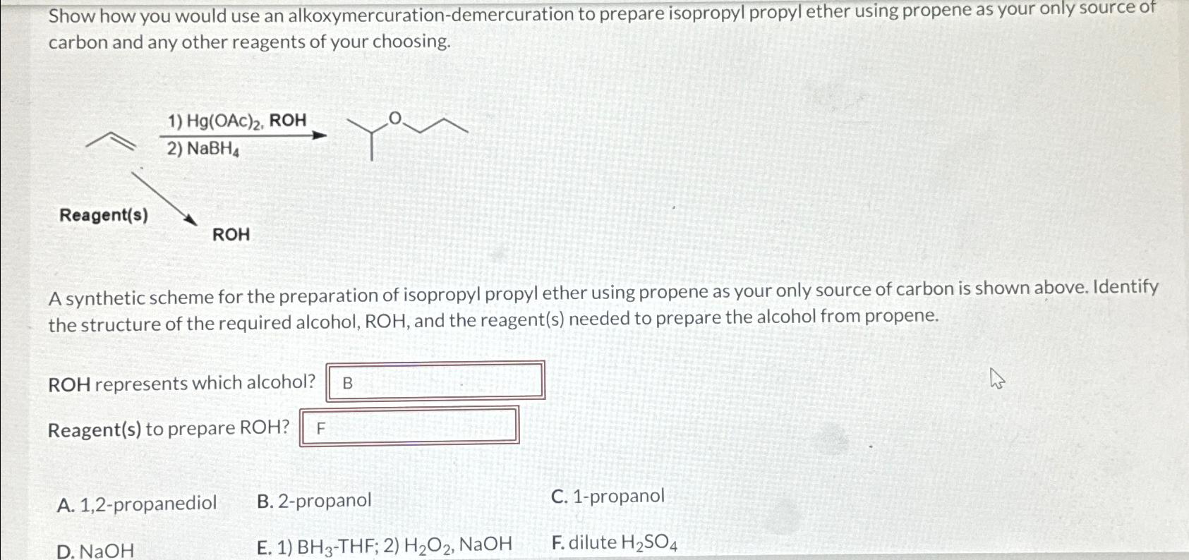 Solved Show how you would use an | Chegg.com