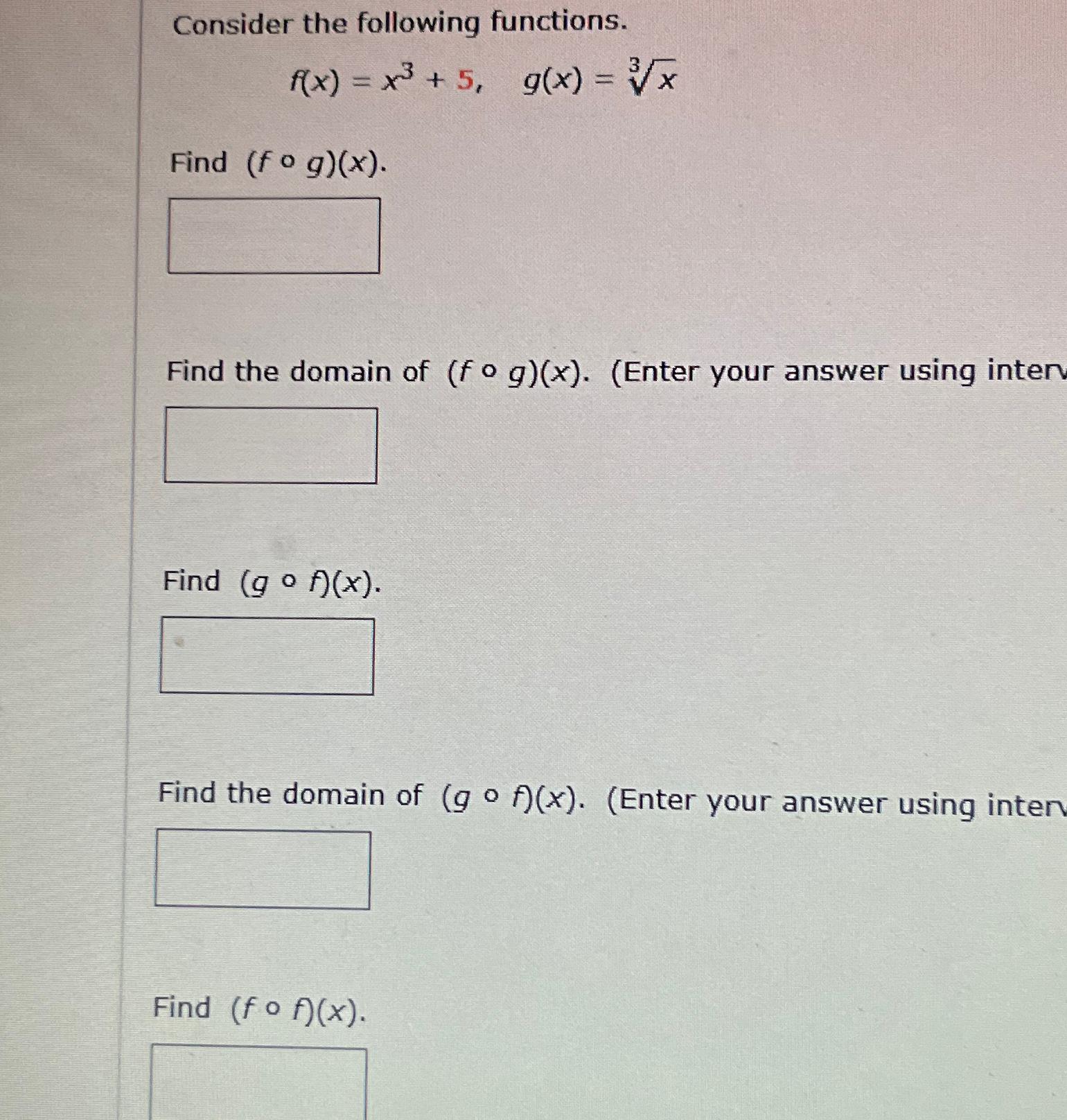 Solved Consider the following | Chegg.com