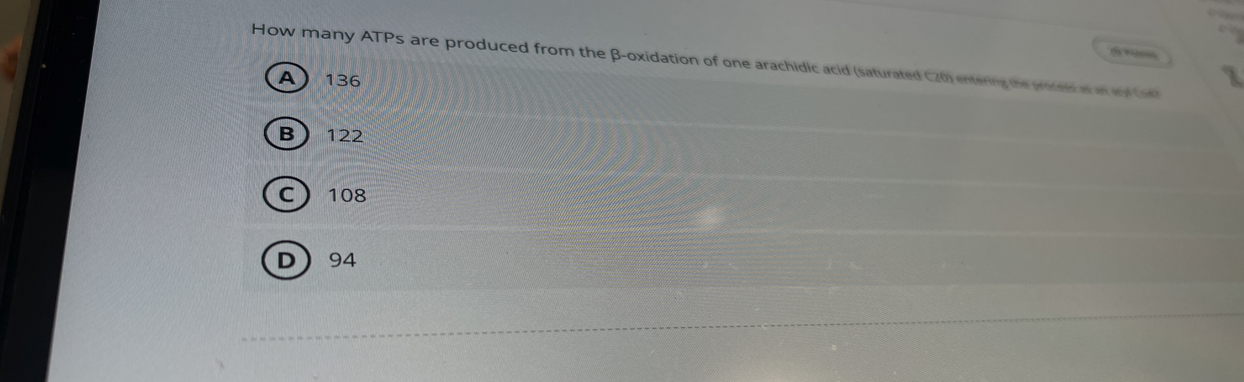 Solved How many ATPs are produced from the β-oxidation of | Chegg.com