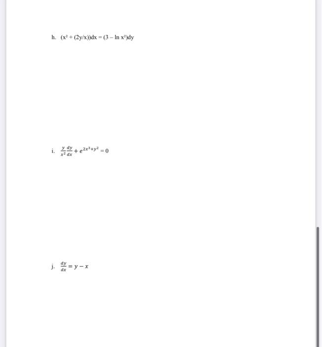 Solved (x+1)dxdy=10−y dxdy=xx−y | Chegg.com
