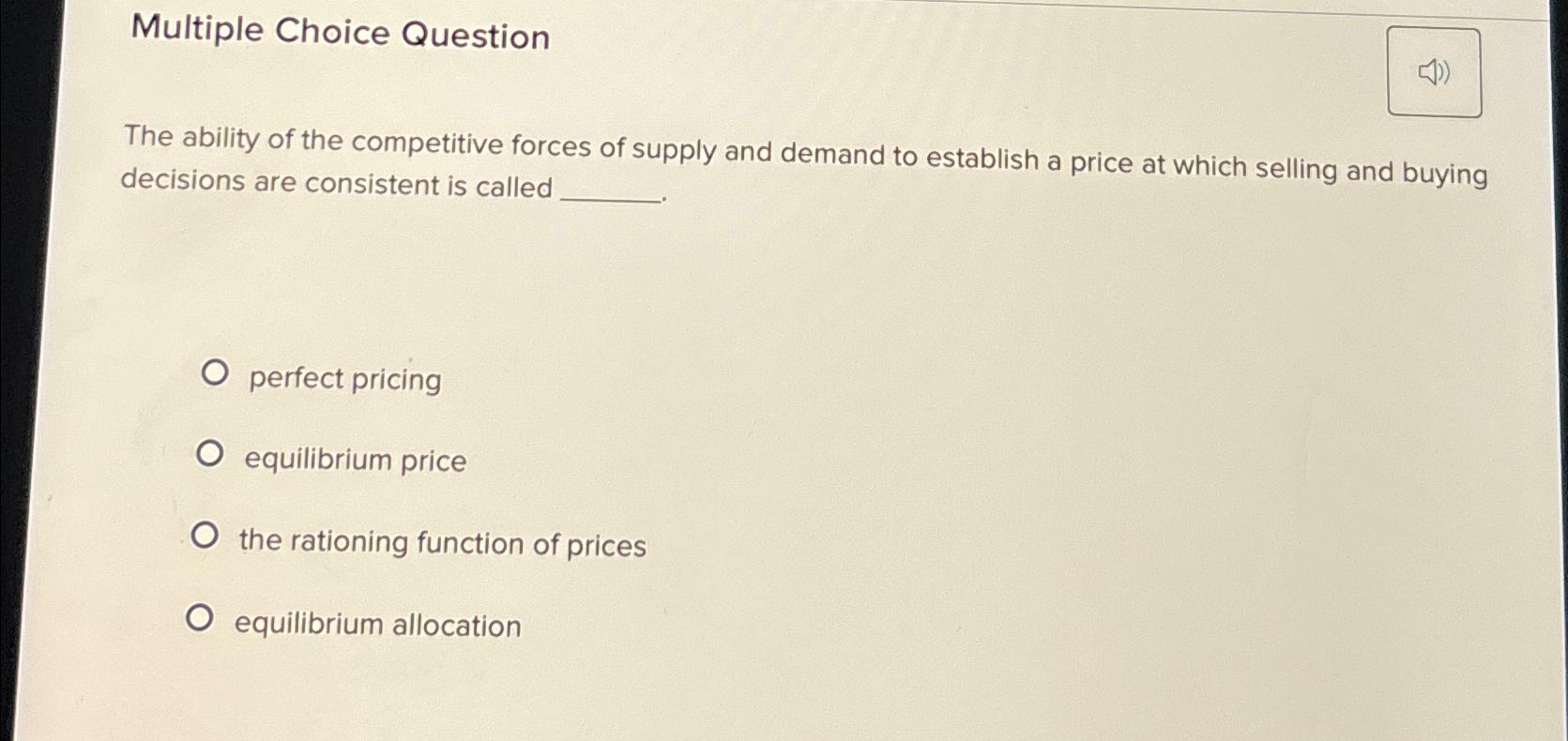 Solved Multiple Choice QuestionThe ability of the | Chegg.com