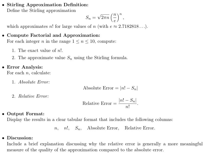 Solved Output Format:Display the results in ﻿a clear tabular | Chegg.com