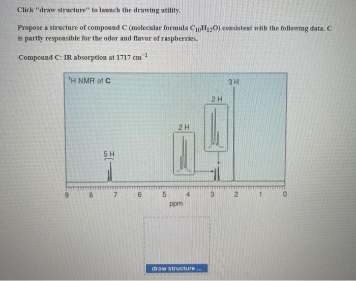 Solved Click "draw structure" to launch the drawing utility. | Chegg.com