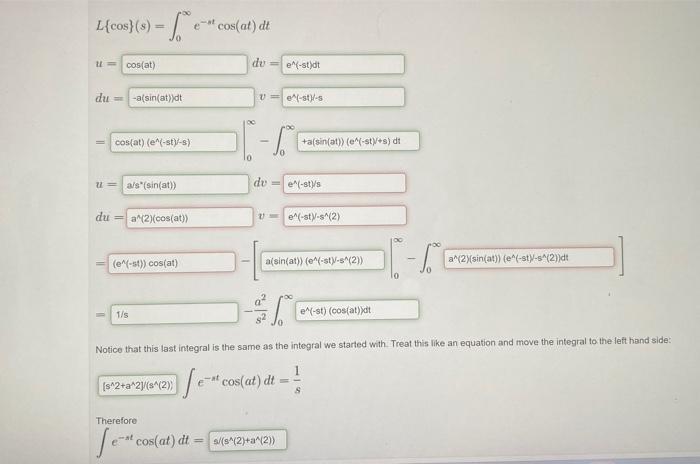 Solved HW20 Intro to Laplace Transform: Problem 3 Previous | Chegg.com