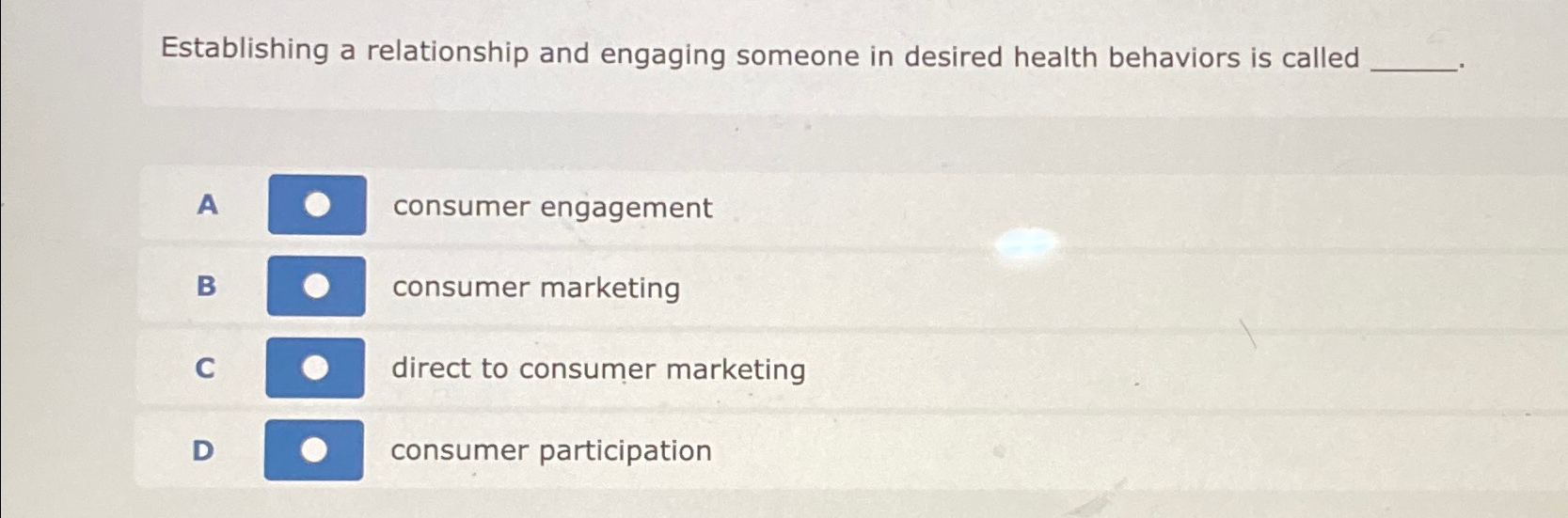 Solved Establishing a relationship and engaging someone in | Chegg.com