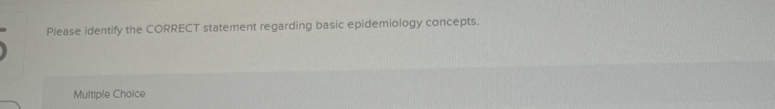 Solved Please identify the CORRECT statement regarding basic | Chegg.com
