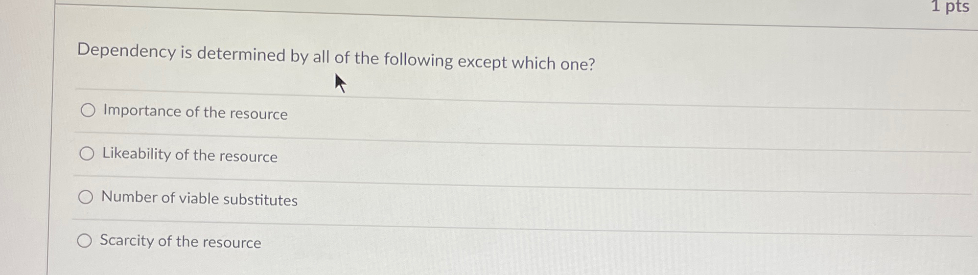 Solved Dependency is determined by all of the following | Chegg.com