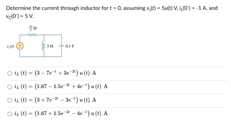 Solved Determine v0(t), ﻿assuming zero intial | Chegg.com