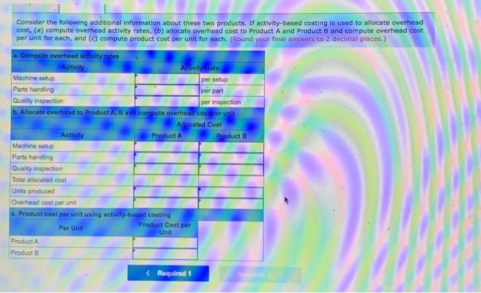 Solved Exercise 17-11 (Algo) Computing product cost per unit | Chegg.com