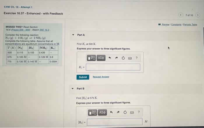 Solved CHW Ch. 16. Attempt 1 Exercise 16.37 - Enhanced - | Chegg.com