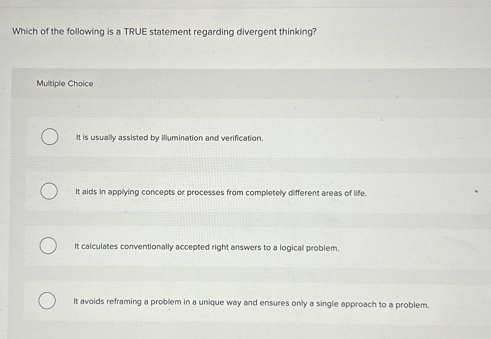 Solved Which of the following is a TRUE statement regarding | Chegg.com