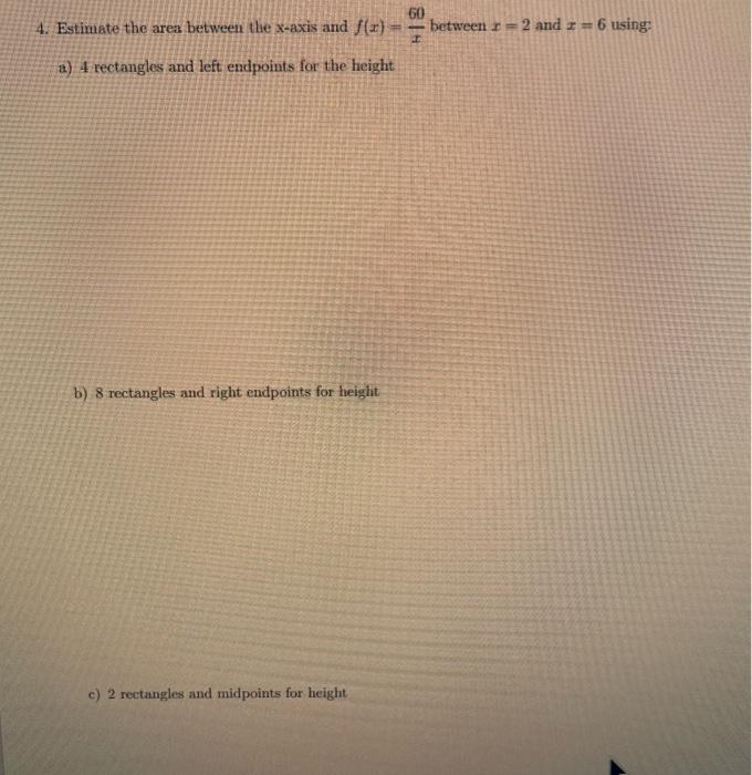 Solved 3. Evaluate the following definite integrals using | Chegg.com